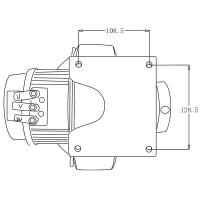 China Wholesale Drive wheel motor assembly for stacker forklift  KQ-AC/1.5-2 for sale