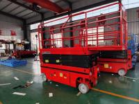 China Safe and reliable aerial work Platform double scissor lift with capacity 320kg load capacity 11.8m working height for sale
