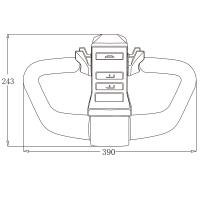 China Forklift Part Control Handle For Tractor And Walkie Stacker CH-1 for sale