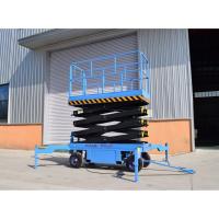 China CE 992lbs 8m Scissor Lift Aerial Work Platform Lift Self Propelled Double Scissor Lift for sale