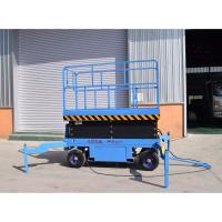 China Safe and reliable aerial work Platform double scissor lift with capacity 450kg load capacity 10m working height for sale