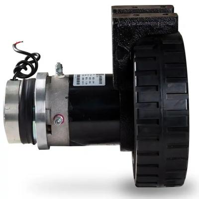 China Good safety and light weight 24V aerial work platform wheels for sale