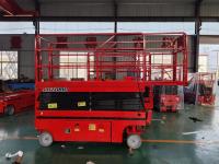 China High load-bearing capacity 450kg load capacity 8m working height Hydraulic scissor Lifts for sale