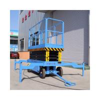 China Lightweight and sturdy 450kg load capacity 8m working height Hydraulic full electric aerial work self propelled Platform lift for sale