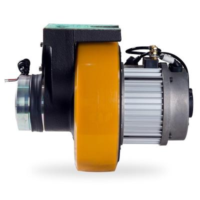 China 1.5KW AC motor horizontal driving wheel 24V 250*80mm pallet truck steering wheel for sale