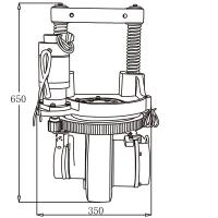 China Electric steering wheel drive wheel easy to assemble with DC motor 24V for sale