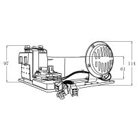 China DC Motor Controller 24V Brush EV Motor Controller Kit 1207B-4102 for sale