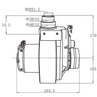 China China supplier electric pallet truck wheel DC 650W 24V drive wheel with wheel diameter 210*70mm for sale