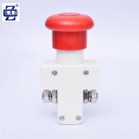 China KAD125A Electrical Round Emergency Stop Push Botton Switch for electric stacker for sale