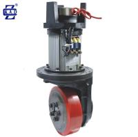 China KAD 1.5KW AC Brushed Forklift Accessories Scissor Lift Driving Wheel with Steer Motor Curtis Controller for sale