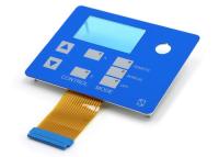 China Aluminum Backe Backpanel Membrane Switches With Screws And FPC Circuit Berg Connector for sale
