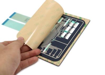 China LGF Backlighting Membrane Switches With CapTouch Buttons OEM for sale
