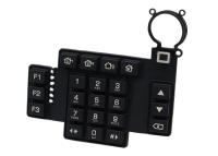 China Laser Etched Custom Silicone Keypad Water Resistant For Remote Controller for sale