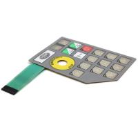 China Waterproof Capacitive Membrane Keypad With PET Circuit ZIF Connector for sale