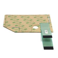 China Waterproof Capacitive Membrane Keypad With PET Circuit ZIF Connector for sale