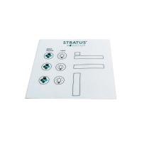 China Multicolor Tactile Membrane PC Switches In Customized Size & Colors for sale