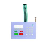 China 1mm PET Tactile Membrane Switches Multicolor With Low Power Consumption for sale