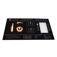 China Touch Screen Display Backlighting PCB Membrane Keypad PMMA 2.0mm for sale