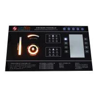 China Touch Screen Display Backlighting PCB Membrane Keypad PMMA 2.0mm for sale