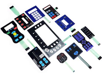China Customizable Circuit Layout Medical Membrane Switch ISO 4-8 Layers for sale