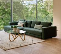 China CUSTOM OEM & ODM VELVET SECTIONAL L‑SHAPED SOFA. ELEGANT UPHOLSTERED DESIGN WITH CUSTOMIZABLE SIZE, FABRIC AND COLOUR. IDEAL FOR CONTEMPORARY LIVING ROOM, APARTMENT, VILLA AND HOTEL COMMERCIAL PROJECT for sale