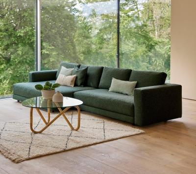 China CUSTOM OEM & ODM VELVET SECTIONAL L‑SHAPED SOFA. ELEGANT UPHOLSTERED DESIGN WITH CUSTOMIZABLE SIZE, FABRIC AND COLOUR. IDEAL FOR CONTEMPORARY LIVING ROOM, APARTMENT, VILLA AND HOTEL COMMERCIAL PROJECT for sale
