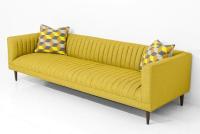 China OEM/ODM CHINA ELEGANT VELVET SECTIONAL SOFA FOR MODERN APARTMENTS AND HOTELS WITH SOLID WOOD FRAME for sale