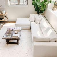 China OEM/ODM Customized Sophisticated King Queen Size Velvet Sectional Sofa Furniture Collection with Solid Wood for Hotel, Villa, Resort, Apartment and Restaurant for sale