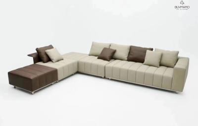 China MINIMALIST 2 SEATER FABRIC SOFA, WATERPROOF TECH FABRIC SOFA FOR APARTMENT & VILLA DURABLE TWO SEATER UPHOLSTERED SOFA | HOTEL & HOMESTAY FURNITURE for sale