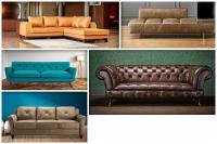 China OEM/ODM MODERN MODULAR L SHAPED LEATHER/FRABRIC SOFA WITH SOLID WOOD/PLYWOOD FRAME AND SPONE FOAM FOR HOTEL, LIVING ROOM, VILLA, RESORT, APARTMENT, BAR AND RESTAURANT for sale