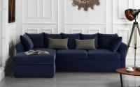China OEM/ODM MODERN MODULAR L SHAPED LEATHER/FRABRIC SOFA WITH SOLID WOOD/PLYWOOD FRAME AND SPONE FOAM FOR HOTEL, LIVING ROOM, VILLA, RESORT, APARTMENT, BAR AND RESTAURANT for sale