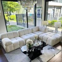 China OEM/ODM Customized Plush Luxury Hotel Furniture Sectional Sofa Furniture Collection Sets with Solid Wood/Panel/Veneer for sale