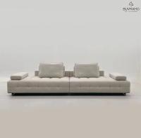 China OEM/ODM CUSTOMIZABLE VELVET FABRIC SECTIONAL SOFA FURNITURE COLLECTION SETS WITH SOLID WOOD FRAME for sale
