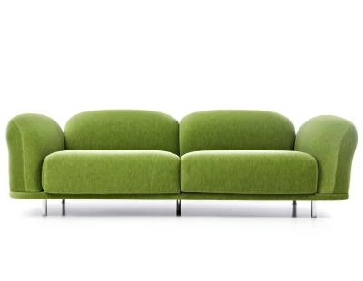 China EXPERIENCE THE EPITOME OF LUXURY WITH OUR MODERN L SHAPED VELVET FABRIC UPHOLSTERED LONG COUCH MODULAR SECTIONAL SOFA for sale