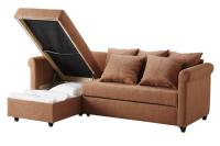 China OEM/ODM CUSTOMIZABLE VELVET FABRIC SECTIONAL SOFA FURNITURE COLLECTION SETS WITH SOLID WOOD FRAME for sale