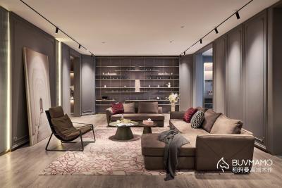 China OUR L‑SHAPED VELVET UPHOLSTERED MODULAR SECTIONAL SOFA BALANCES ELEGANT AESTHETICS AND GREAT COMFORT,WE PROVIDE FULL OEM & ODM CUSTOMIZATION ON FABRIC, SIZE for sale
