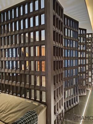 China Manufacture Customized Interior Wood Wall Cladding Panels Hotel Fixed Furniture for Hotel/Apartment/Villa/Resort for sale