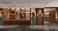 China Elegant Luxurious  Hotel Furniture Living Spaces Solid Wood Frame Furniture for sale