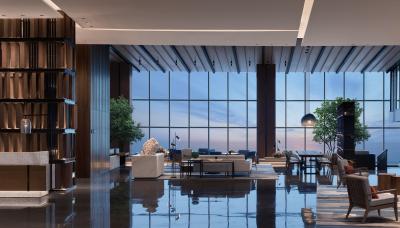 China Factory Luxury Modern Hotel Restaurant Lobby Hospitality Furniture with Layout Design for sale
