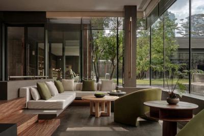 China OEM/ODM CUSTOMIZED VILLA LIVING ROOM, LUXURY LIVING ROOM, BIG LIVING ROOM CUSTOMIZED FURNITURE SOLUTIONS ISO14001 VILLA COLLECTION FURNITURE HOTEL HOME MODULAR FURNITURE for sale