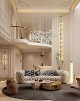 China OEM/ODM CUSTOM SOLID WOOD FRAME LUXURY LIVING ROOM FOR VILLAS FURNITURE COLLECTION. for sale