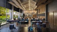 China OEM/ODM Customization Modern Wooden Restaurant Furniture Collection Sets With Solid Wood Frame for sale