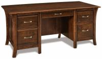 China OEM/ODM Custom China Manufacture Classic Style Personal Desk/Table with solid wood frame, 4 legs for sale