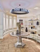 China Wholesale Luxury Jewelry Display Counter Round Glass Jewelry Case For Brand Jewelry Shop, OEM/ODM Customized Cabinet Manufacture with in China for sale