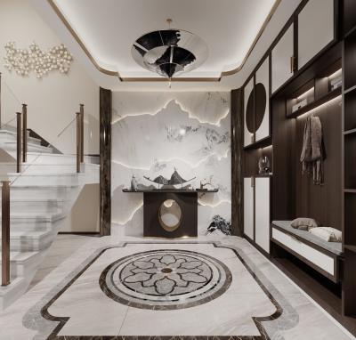 China OEM/ODM CUSTOM FURNITURE MANUFACTURE MODERN CHINESE ZEN LIVING ROOM FURNITURE SET BY DINGHAO BESPOKE FURNITURE WITHIN SOLID WOOD for sale