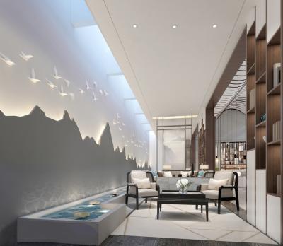 China OEM/ODM CUSTOM MANUFACTURE LUXURY COMMERCIAL LOBBY FURNITURE PACKAGE | CUSTOMIZABLE SEATING & RECEPTION DESK FOR HOSPITALITY WITH SOLID WOOD for sale