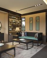 China CUSTOM LUXURY NEW CHINESE STYLE SOLID WOOD FURNITURE SET FOR HOTEL, CLUBHOUSE & RESIDENTIAL | BESPOKE BED, SOFA, DINING SET, CONSOLE TABLE & DISPLAY CABINET FOR HOSPITALITY PROJECTS for sale