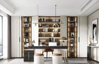China CUSTOM MODERN HOME OFFICE FURNITURE CRAFTED WITH PREMIUM WOOD, METAL AND MARBLE, FEATURING FINE WORKMANSHIP FOR CONTEMPORARY STUDY ROOMS. DURABLE, STYLISH DESKS & CABINETS ELEVATE YOUR WORKSPACE PERFE for sale
