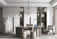 China OEM/ODM HIGH-END CUSTOM EXECUTIVE DESK MADE WITH SOLID WOOD, LEATHER AND METAL, BUILT WITH PRECISE CRAFTSMANSHIP. PERFECT FOR MODERN HOME OFFICES, COMBINING FUNCTIONALITY WITH SLEEK for sale
