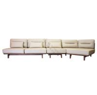 China OEM/ODM COMMERCIAL GRADE WALNUT LIVING ROOM FURNITURE | CUSTOM MODULAR SOFA, ACCENT CHAIR & LUXURY NIGHTSTANDS WITH SOLID WOOD FOR HOTELS for sale